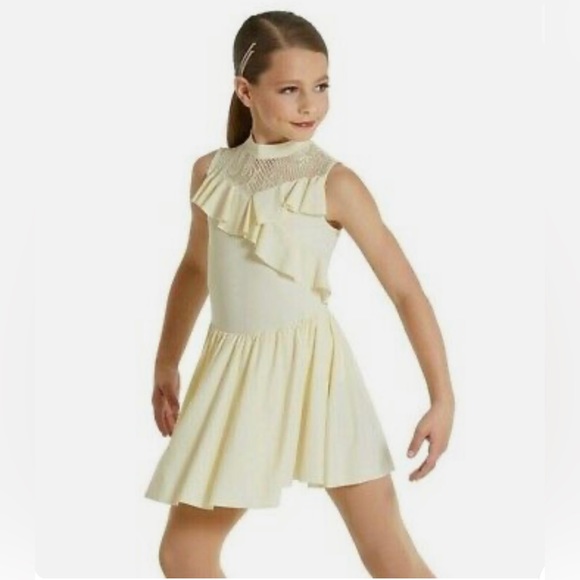 Weissman | Costumes | Weissman Girls Dance Costume In Ivory Size Mc ...